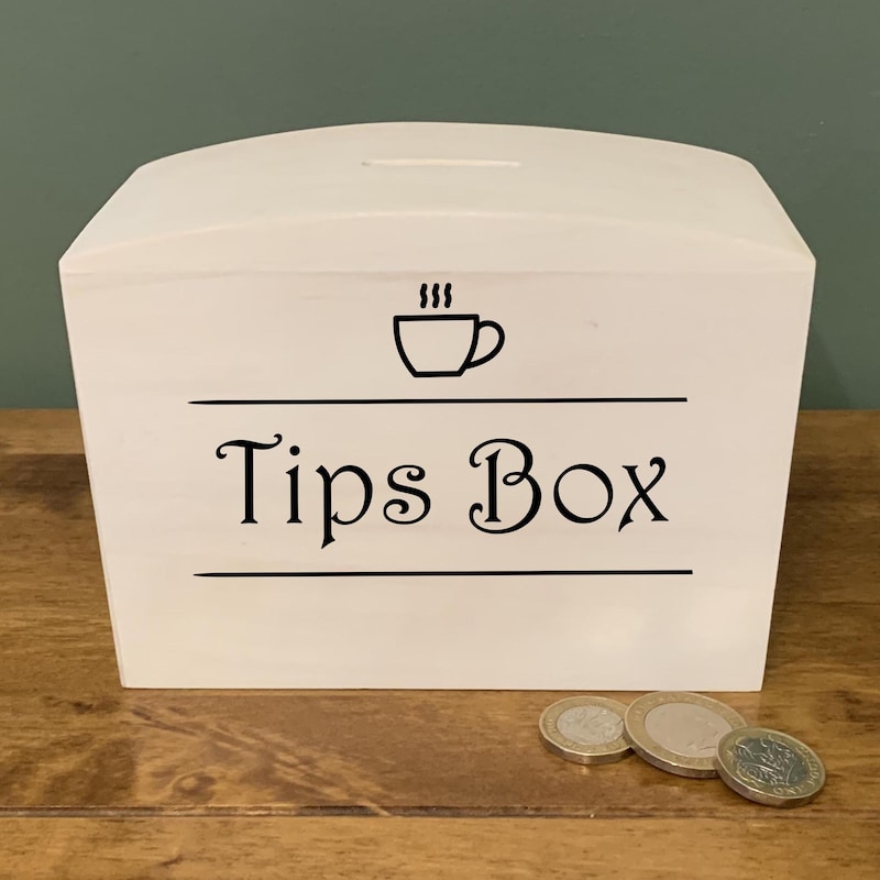 Tip Box - Etsy