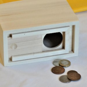 Engraved Wooden Donations Box, Charity Collection Money Box for Events ...