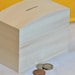 Engraved Wooden Donations Box, Charity Collection Money Box for Events ...