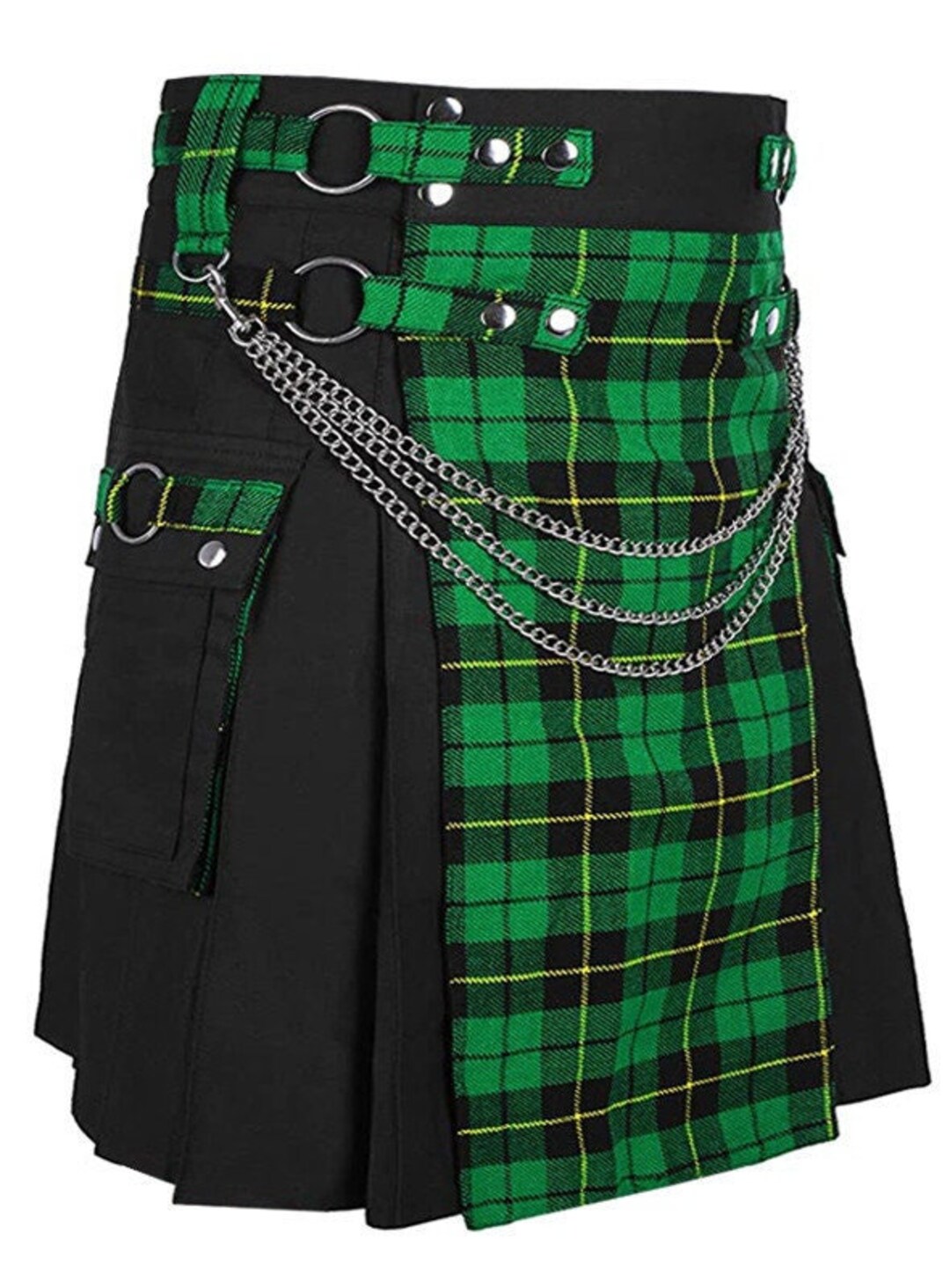 Gothic Skirt For Men Gothic Skirt For Women Scottish Kilt Etsy