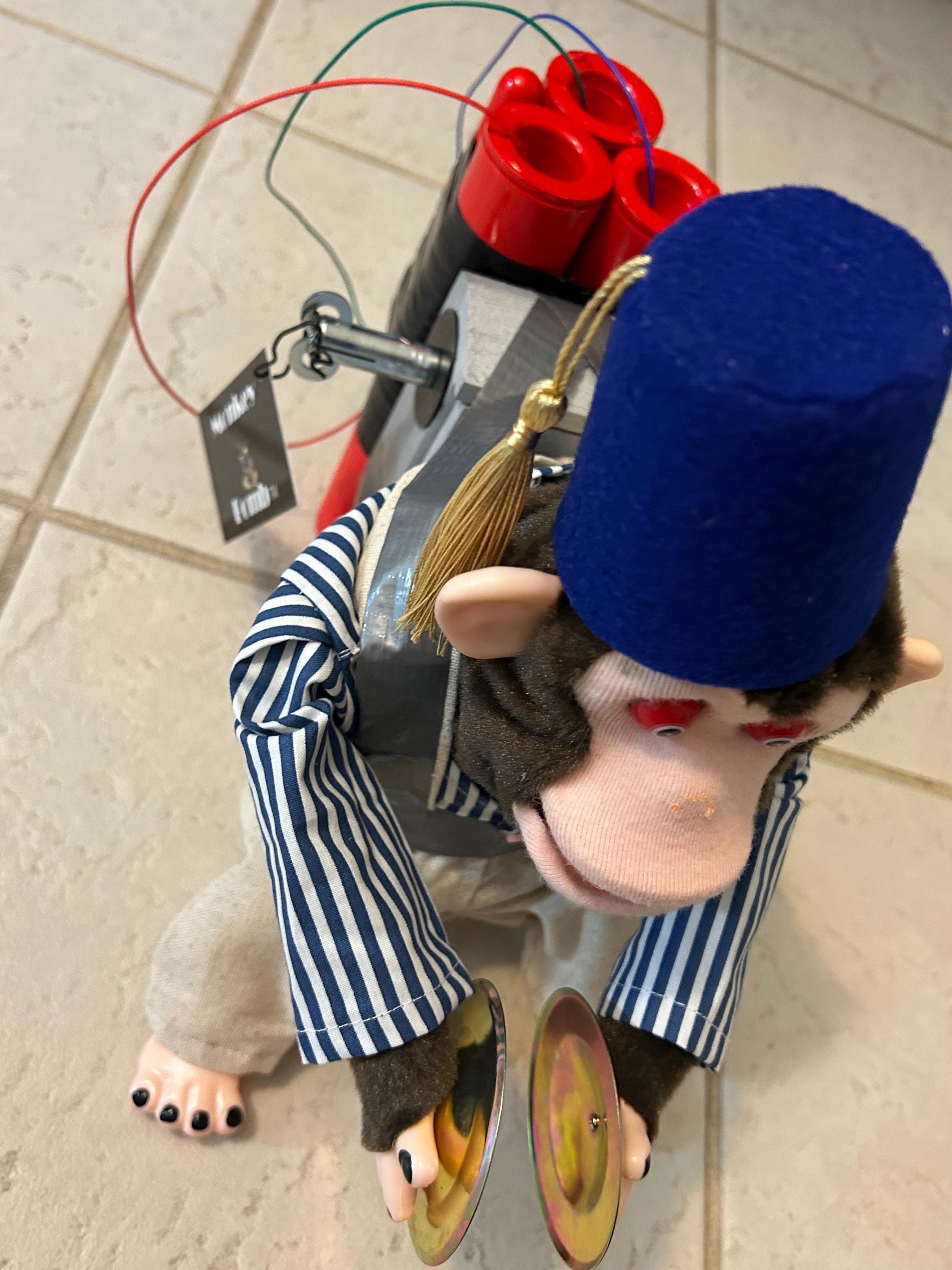 Talking Monkey Bomb® Prop Life Size Figure - Etsy