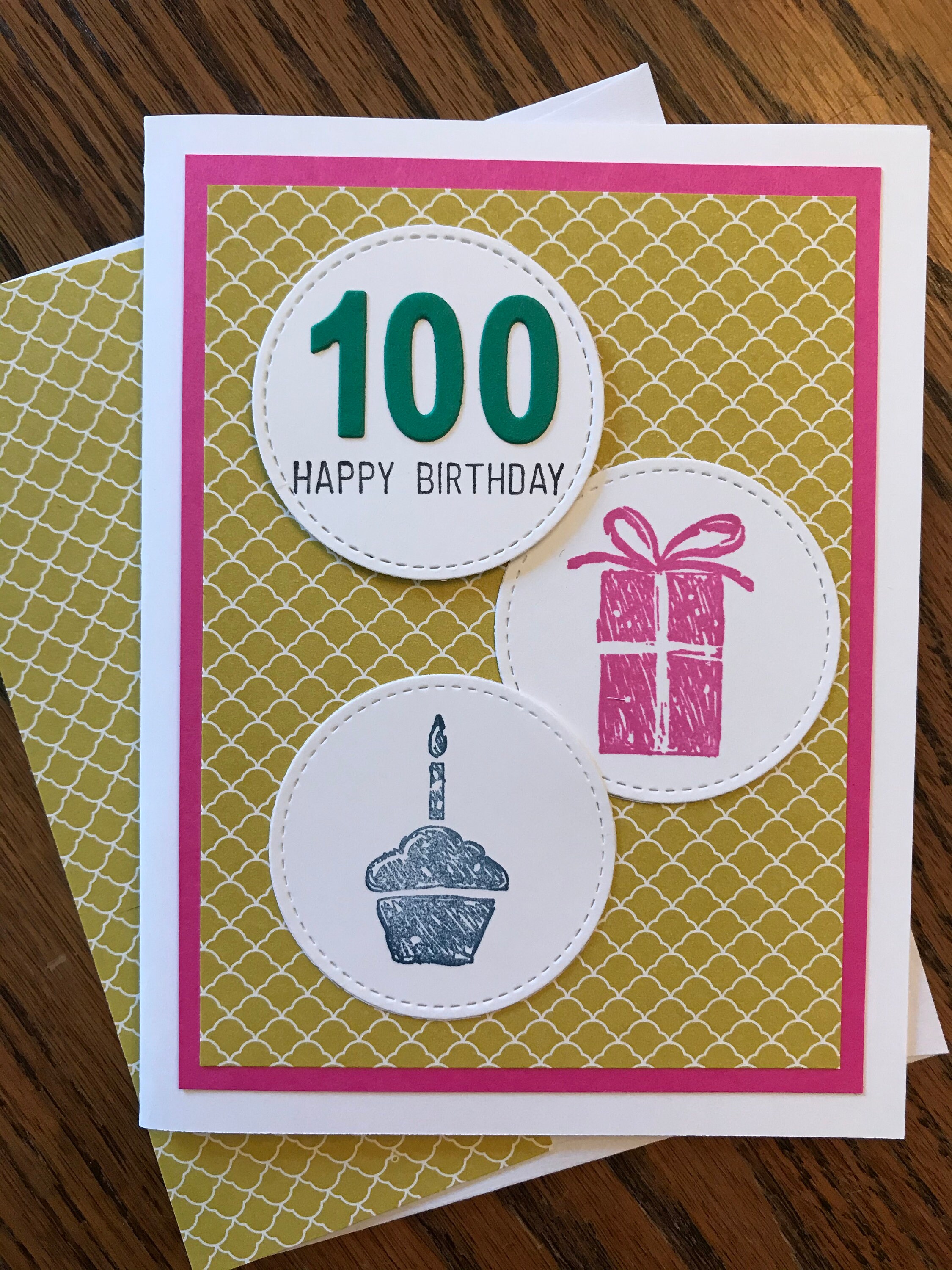 Age Specific Birthday Cards in Three Designs. Can Be Made for Any Age ...