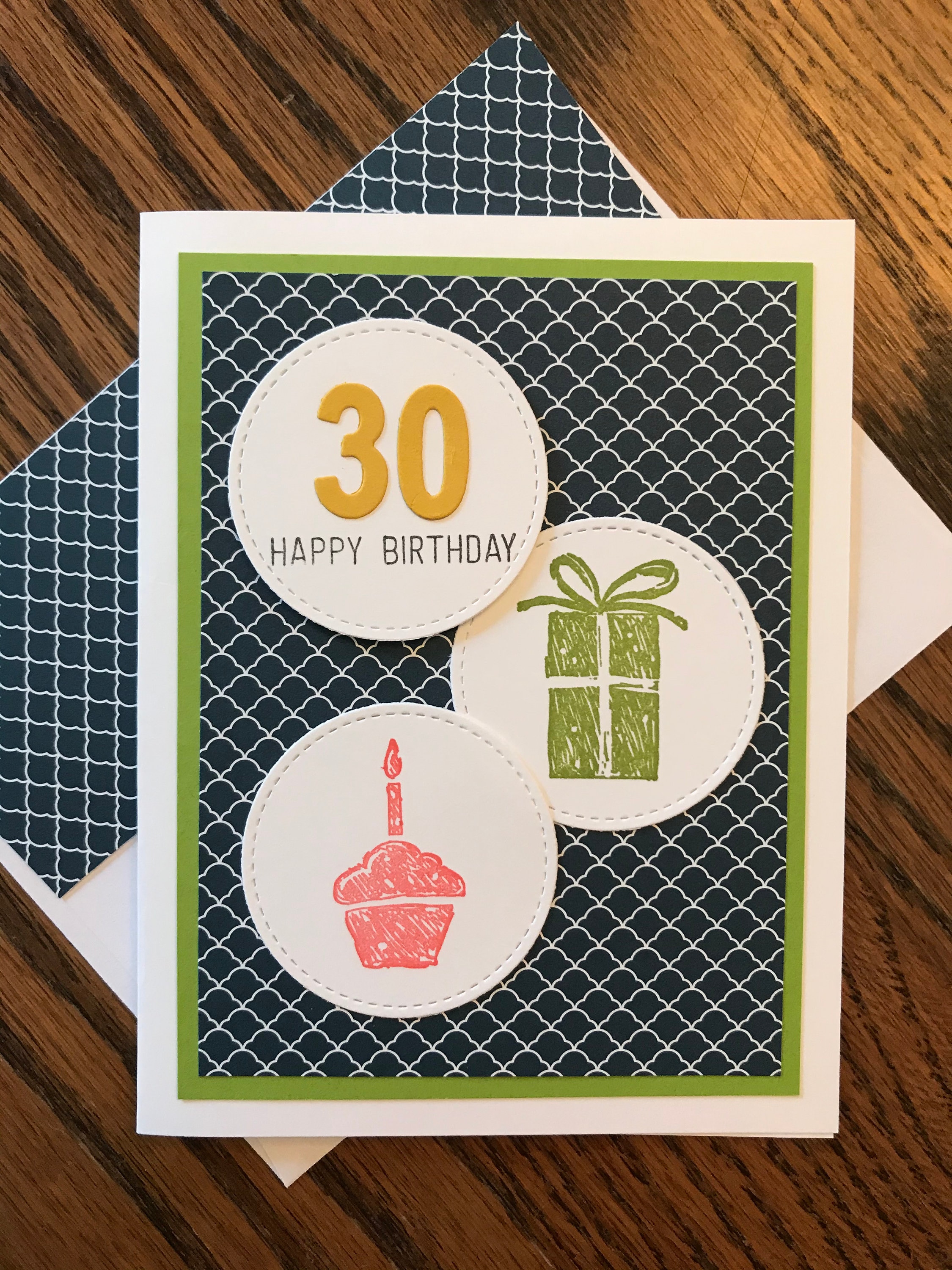 Age Specific Birthday Cards in Three Designs. Can Be Made for Any Age ...