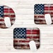 Mouse Pad PNG American Flag | Mouse Pad Sublimation Square Round ...