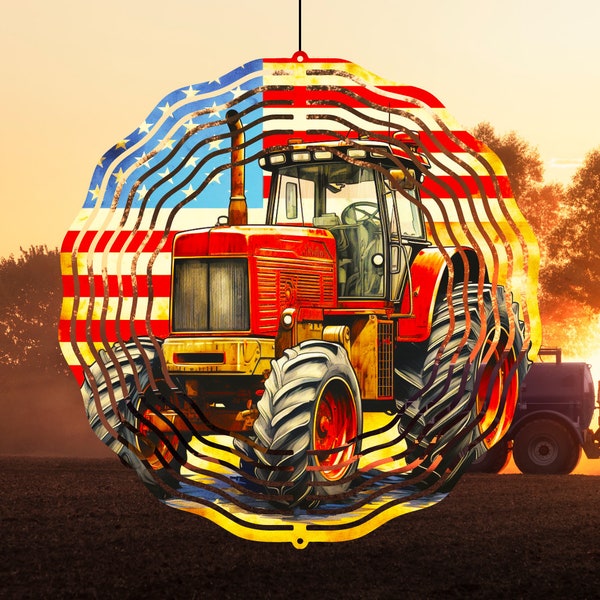 Tractor Wind Spinners - Etsy