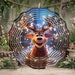 Reindeer Christmas Spinner Sublimation Designs Reindeer PNG Art ...
