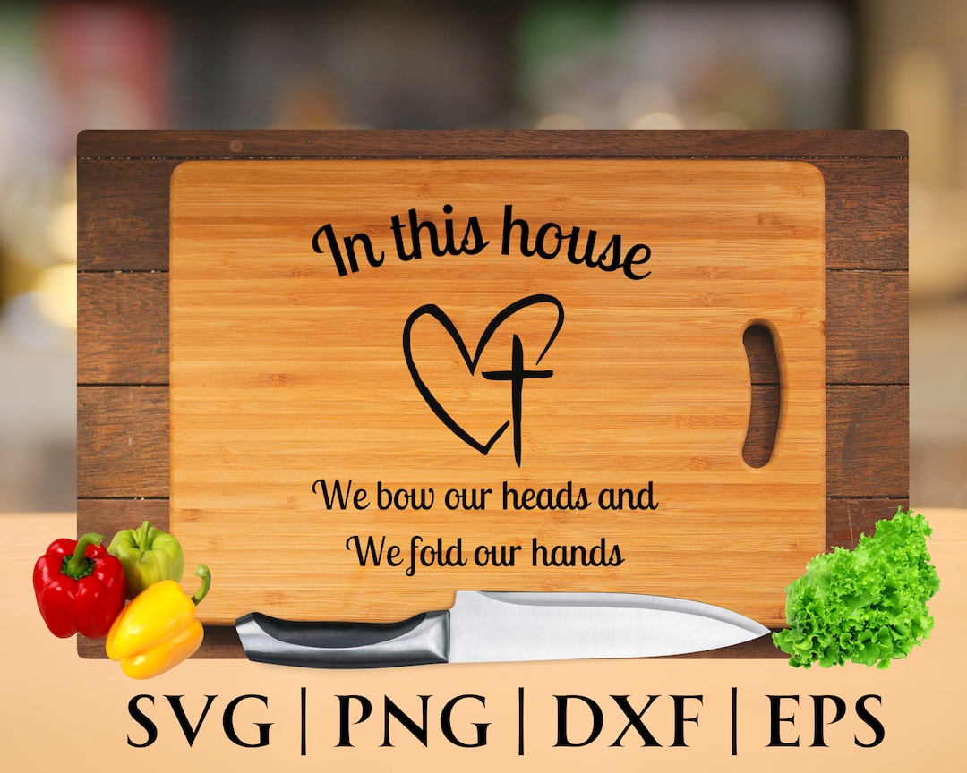 Christian Charcuterie Board Svg, Christian Kitchen SVG, Cutting Board ...