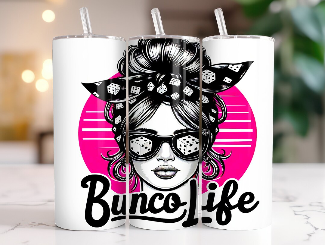 Bunco Tumbler Png Bunco Skinny Tumbler Design Seamless Bunco