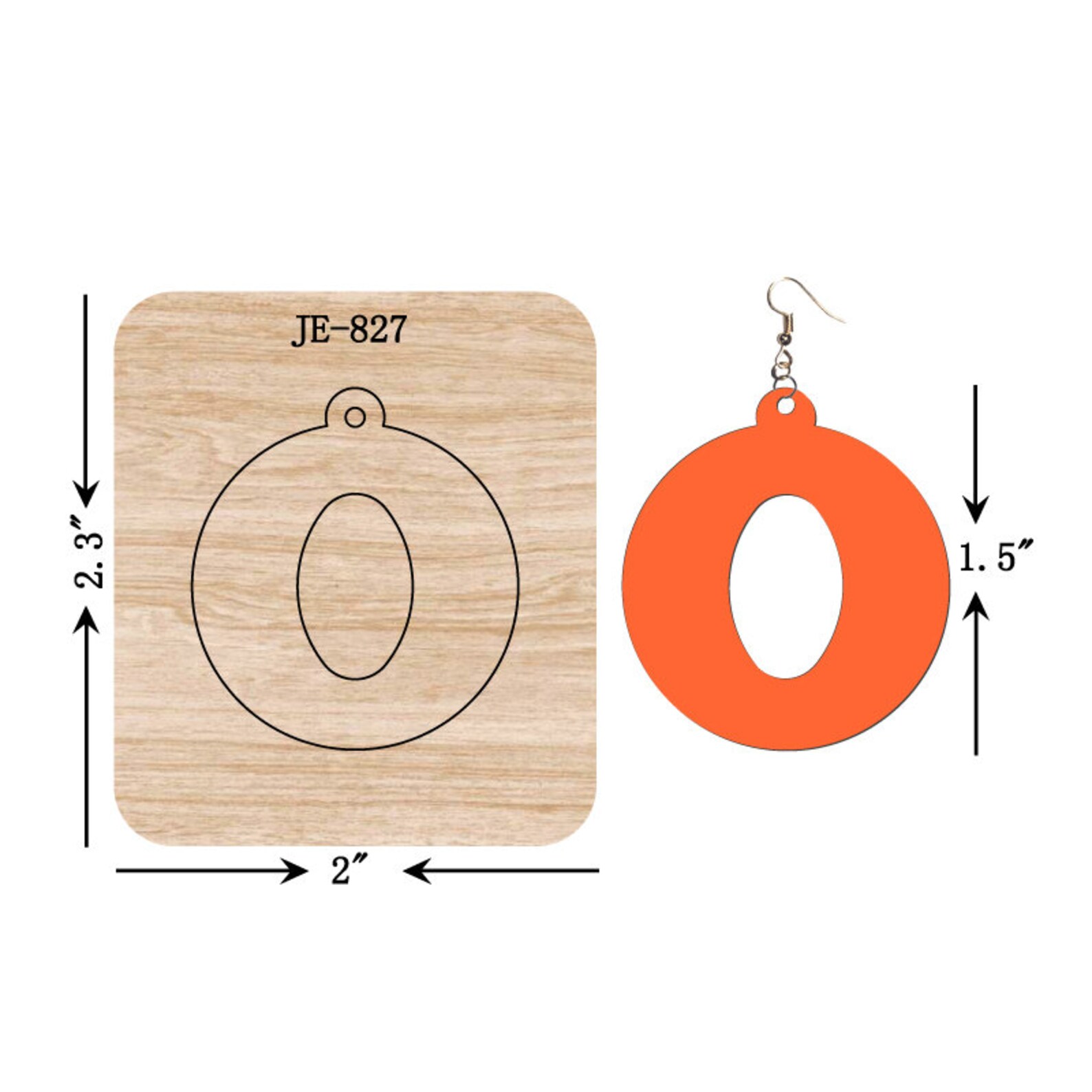 Leather Earring Die Cutting,steel Rule Cutting Die,earring Cutting Die ...