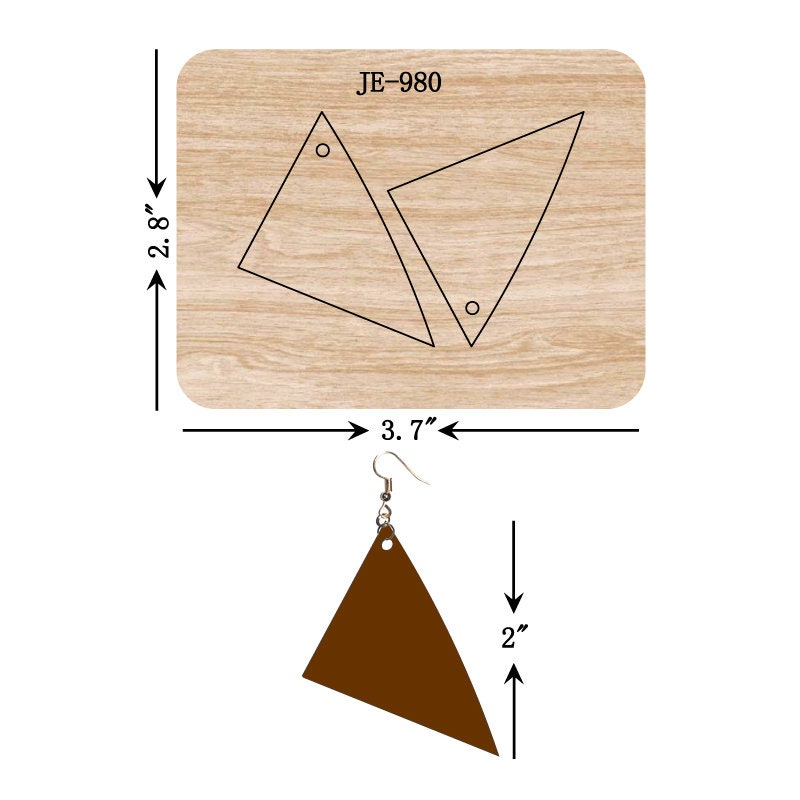 Leather Earring Die Cutting, Steel Rule Cutting Die, Earring Cutting ...