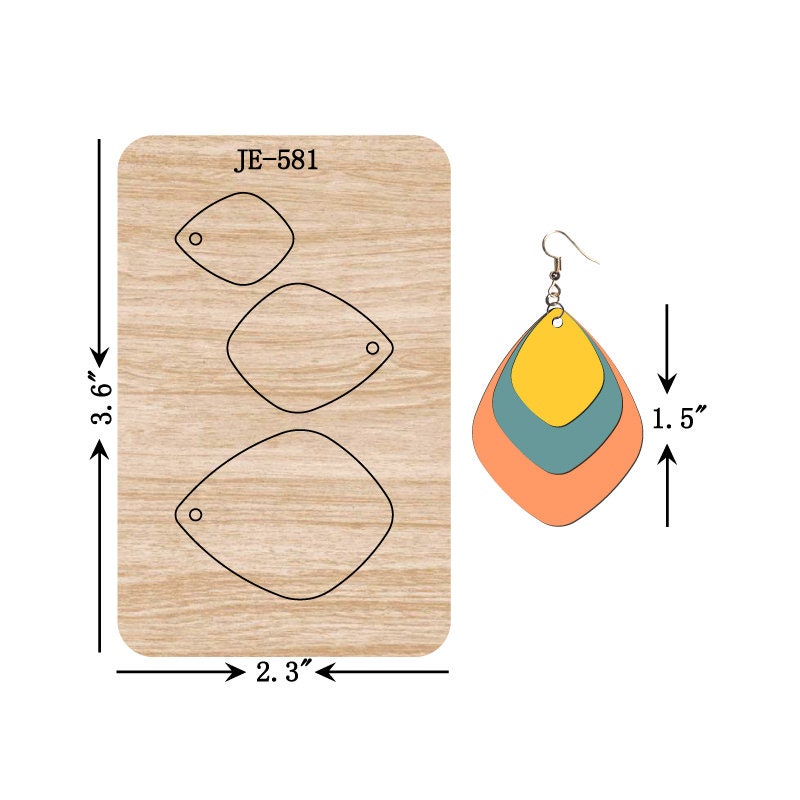 Curved Teardrop Shape