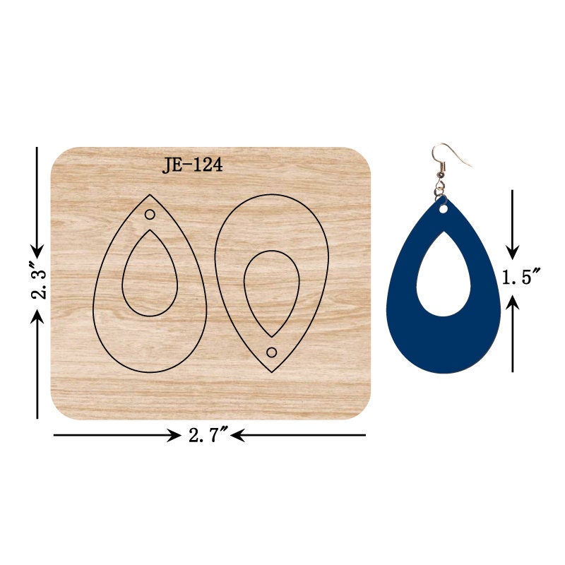 Leather Earring Die Cutting, Steel Rule Cutting Die, Earring Cutting ...