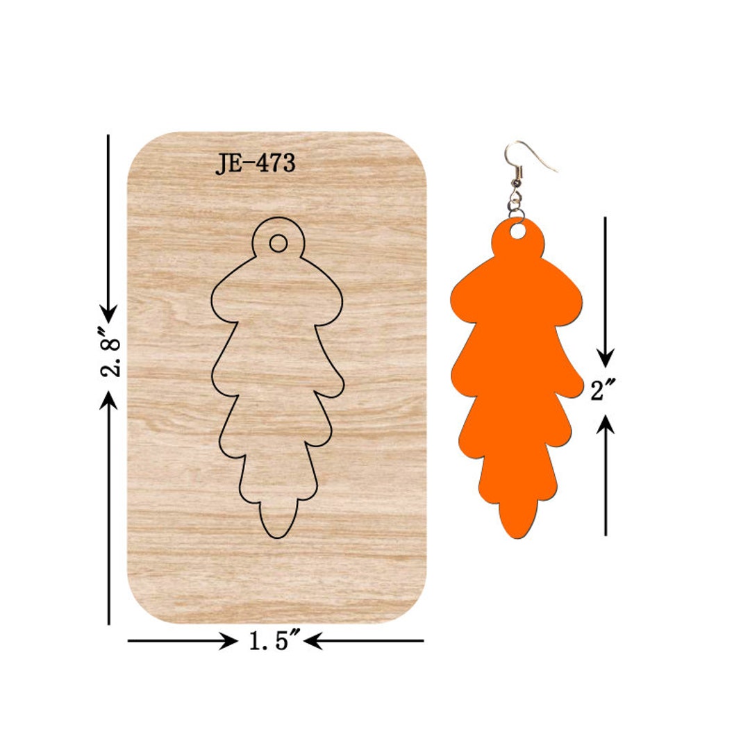 Leather Earring Die Cutting, Steel Rule Cutting Die, Earring Cutting ...