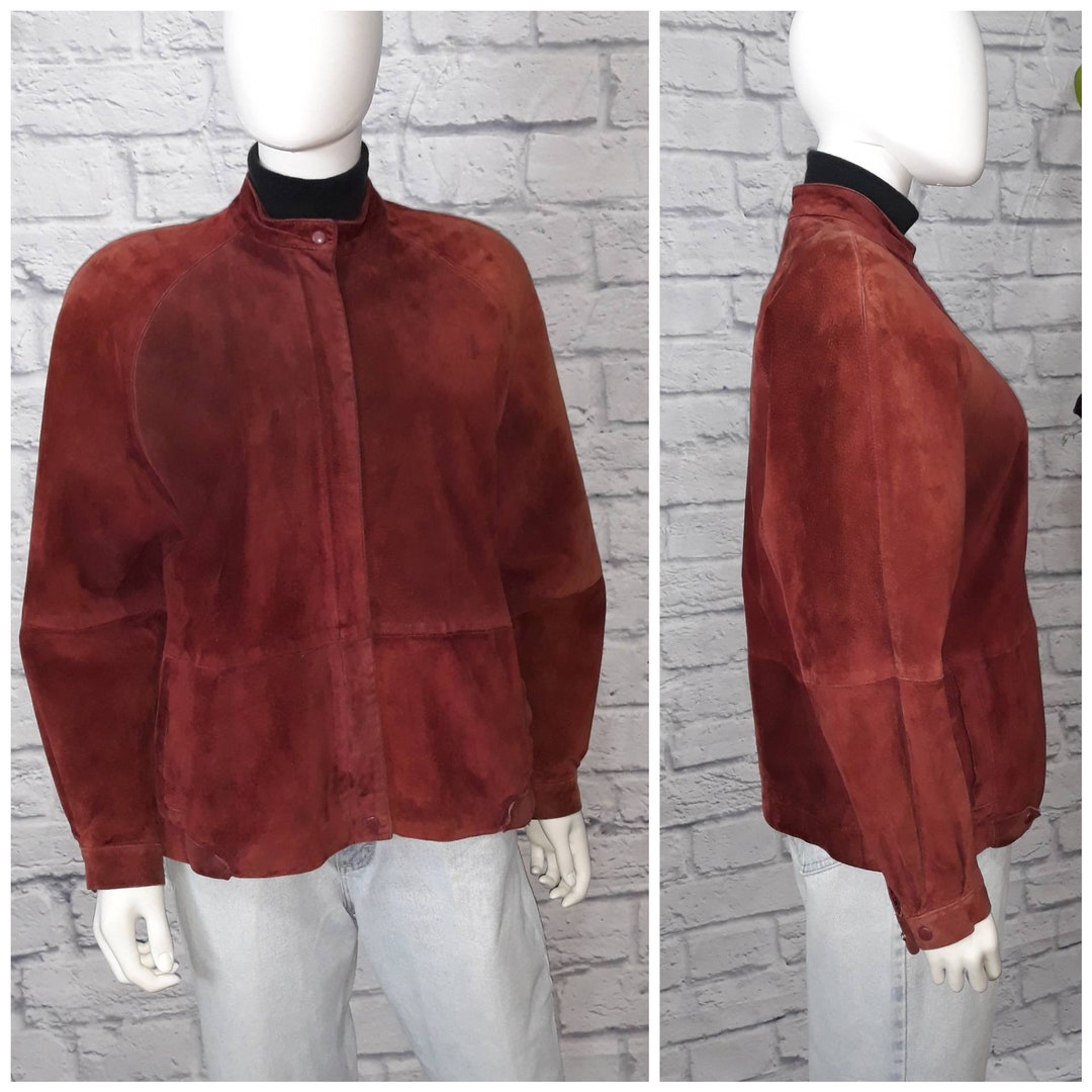 Vintage Suede Jacket - Etsy