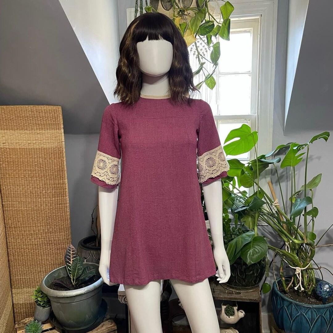 Vintage Mod Midi Dress - Etsy