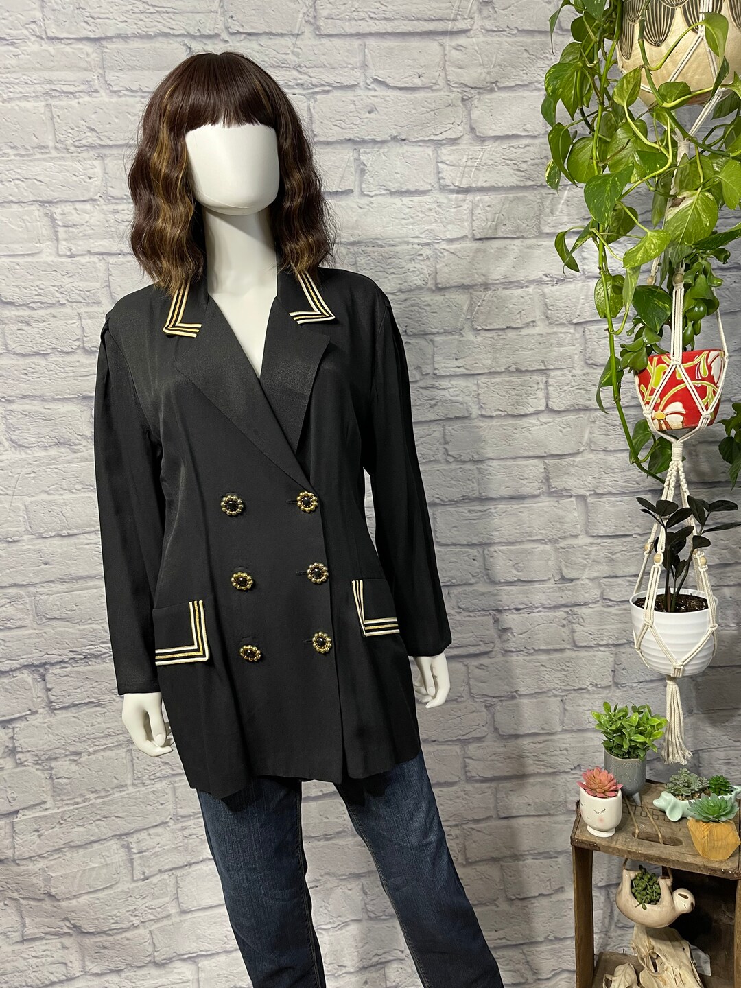 Vintage Power Suit Blazer - Etsy