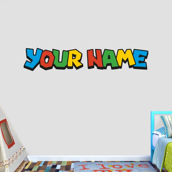 Super Mario Decal - Etsy