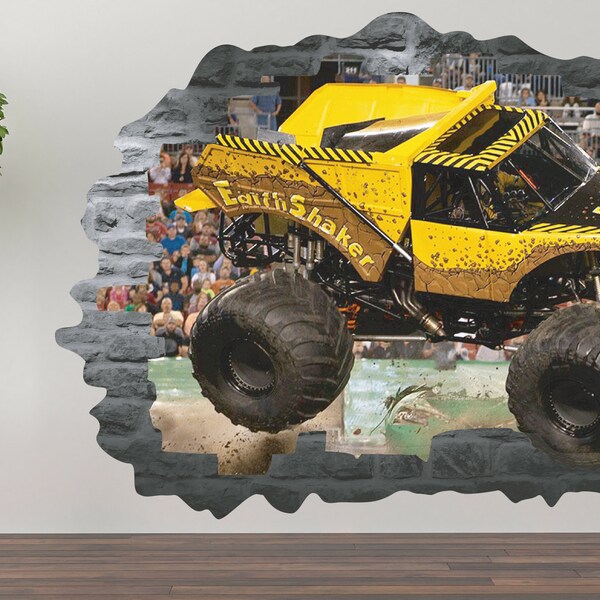 Monster Wall Decal - Etsy