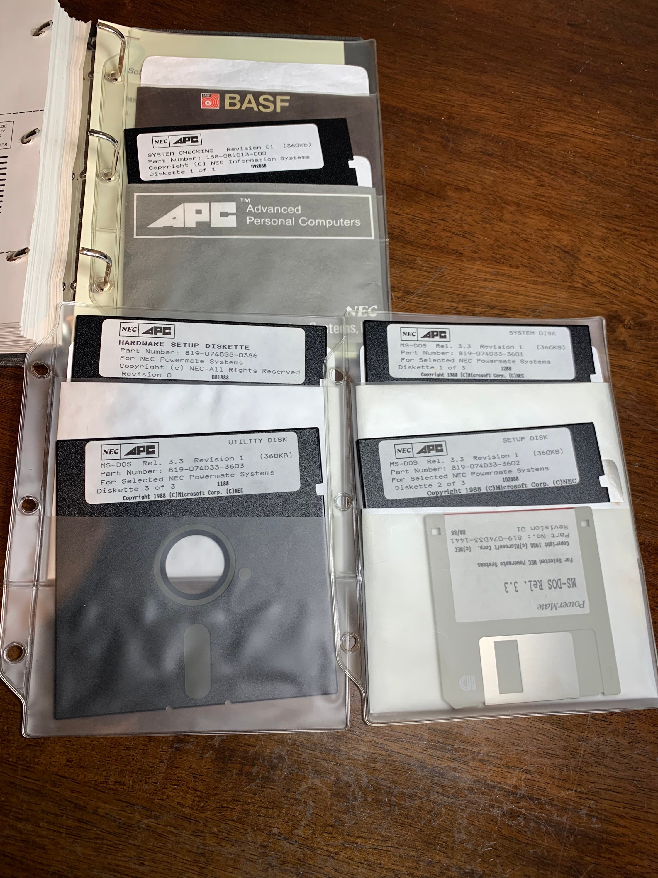 Advanced Personal Computer MS-DOS User Guide and Floppy Discs - Etsy
