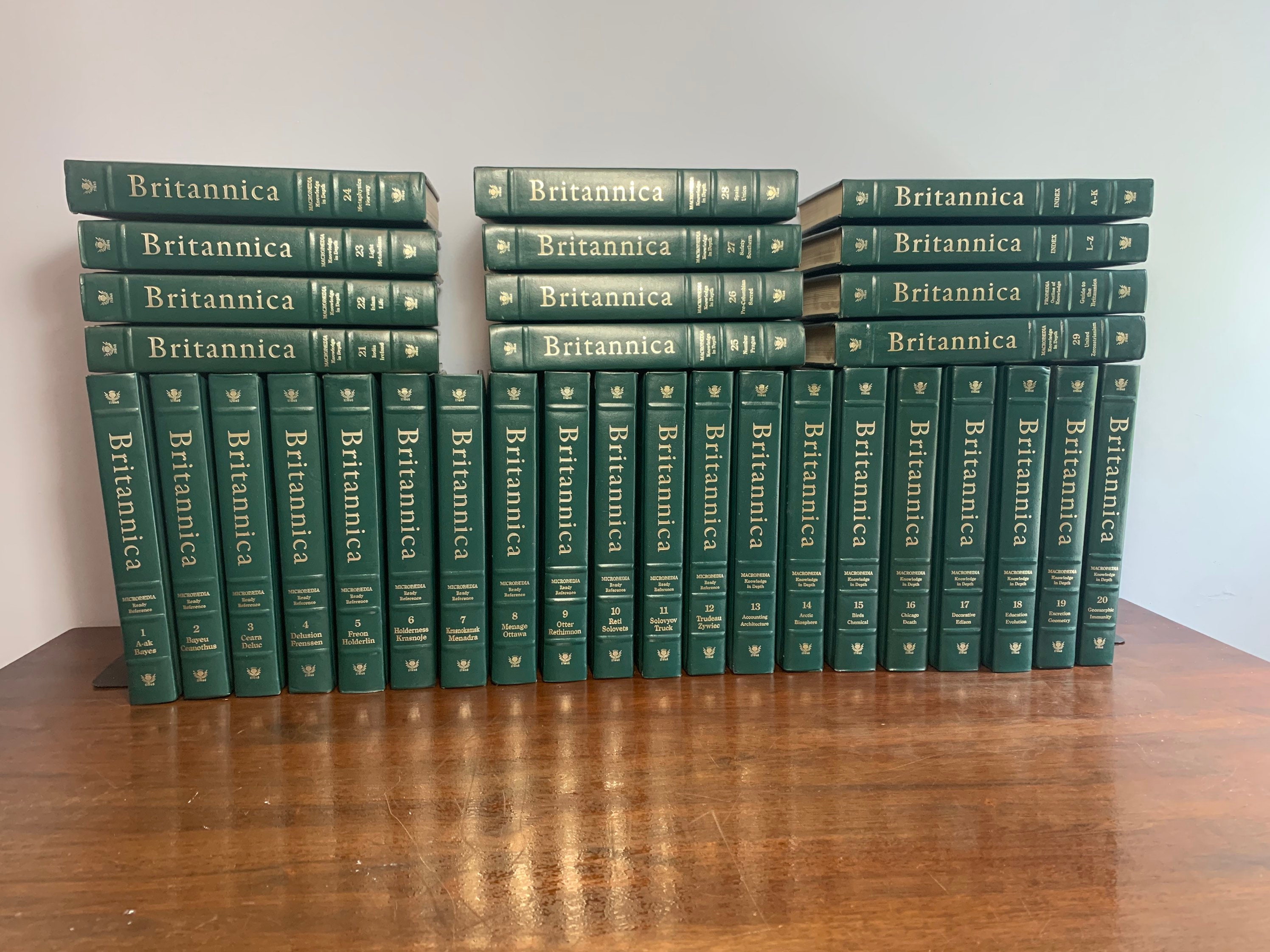 15th Edition Encyclopedia Britannica Statesmans Edition Complete 32 ...