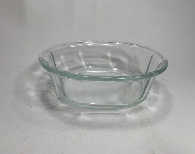 Vintage Pyrex 804B Clear Glass Casserole Dish - Etsy