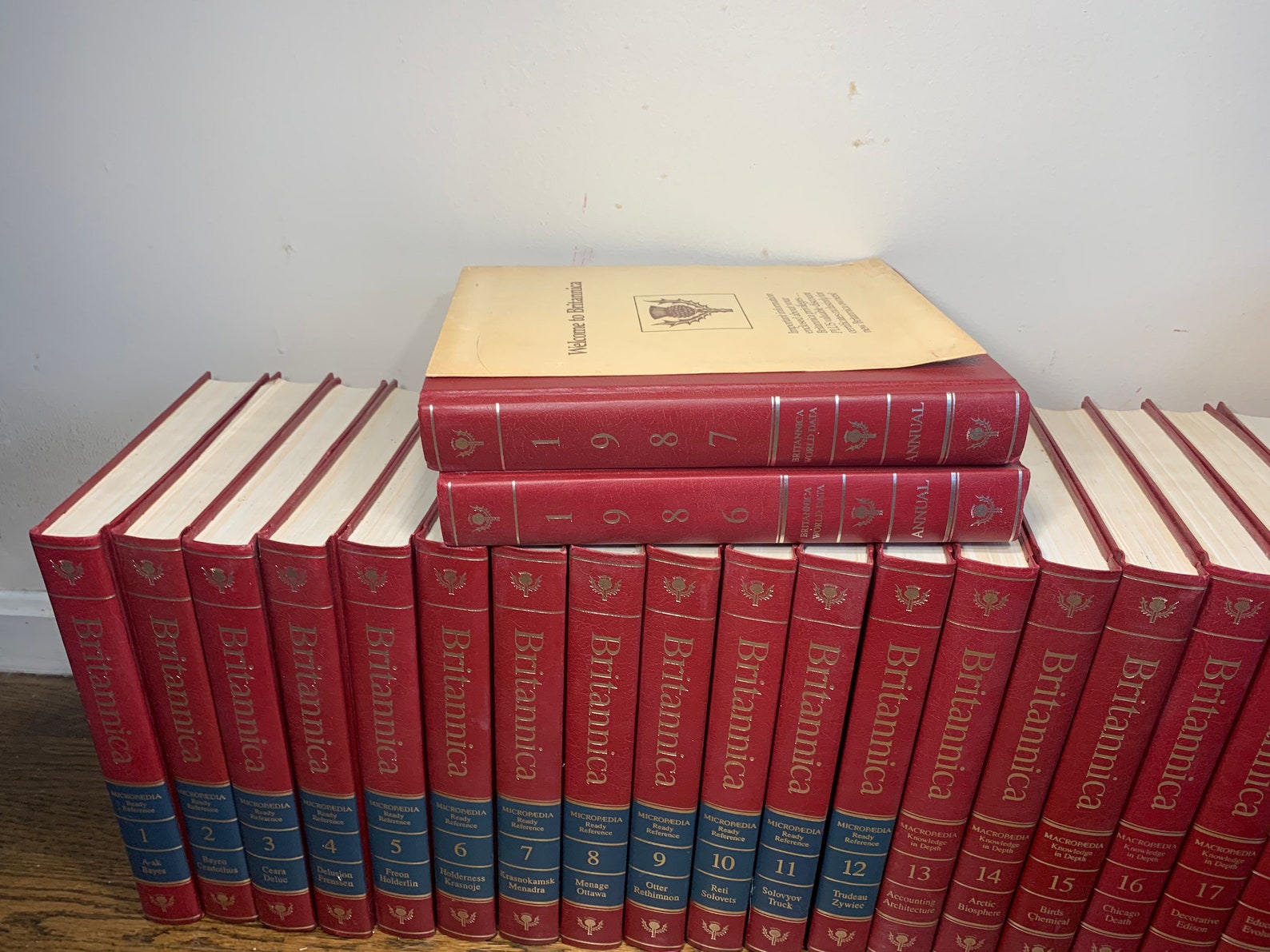 Encyclopedia Britannica 15th Edition 1986 Complete 29 Volume Set ...