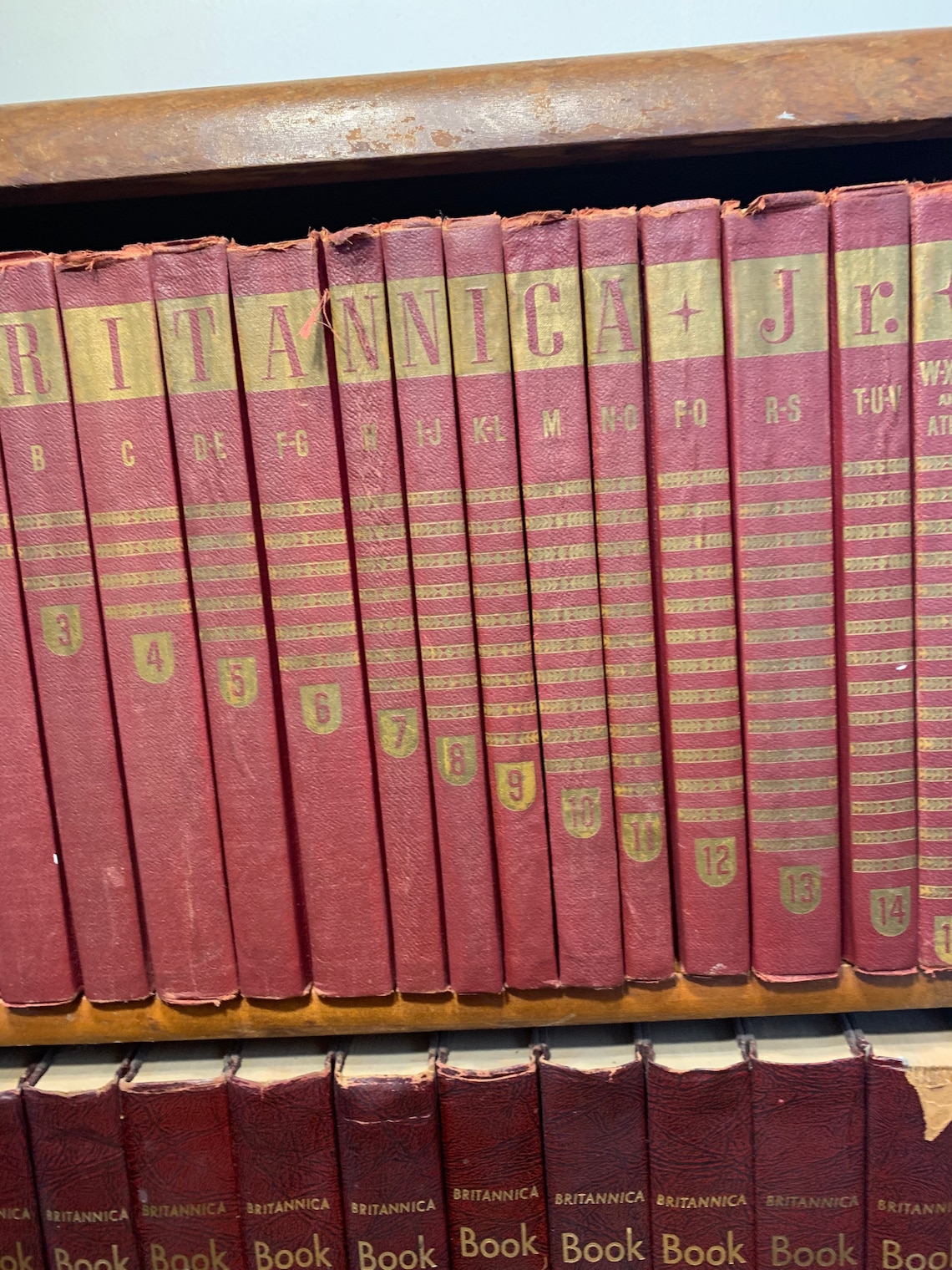Encyclopedia Britannica Junior Complete 15 Volume Set, 1952 - Etsy