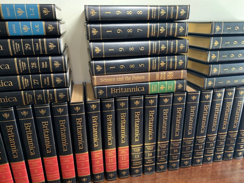 15th Edition Encyclopedia Britannica Complete 32 Volume Set - Etsy