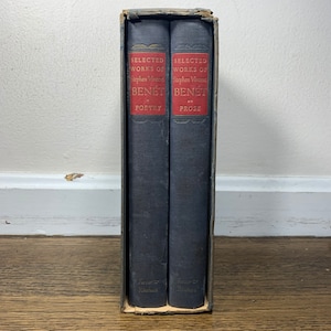 Selected Works of Stephen Vincent Benet 2 Volume Set, 1942 - Etsy