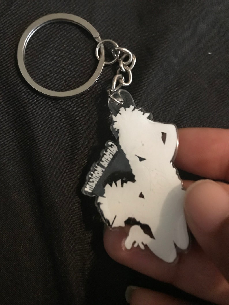 Girl Cheerleader Acrylic Keychains, Green Color, Pom Poms Cheer - Etsy