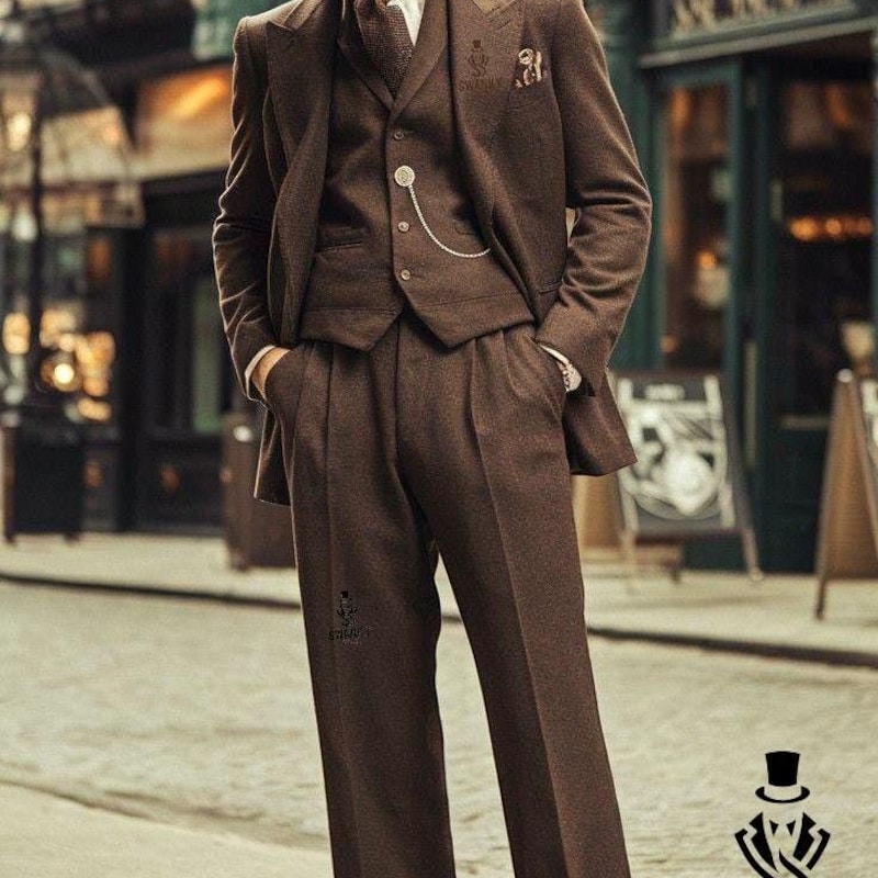 Mens Suit Tropical Wool - Etsy