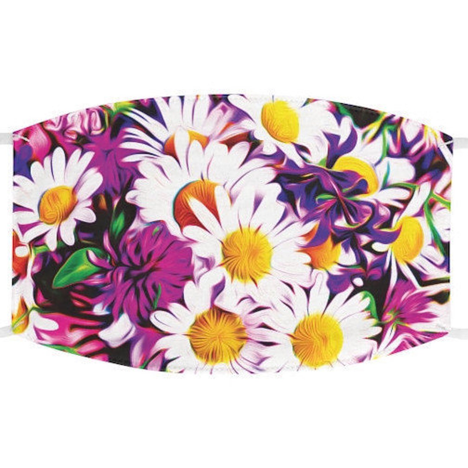 Facemask Beautiful Vibrant Flower Nature | Etsy