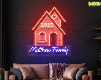 Matthew Neon Sign - Etsy