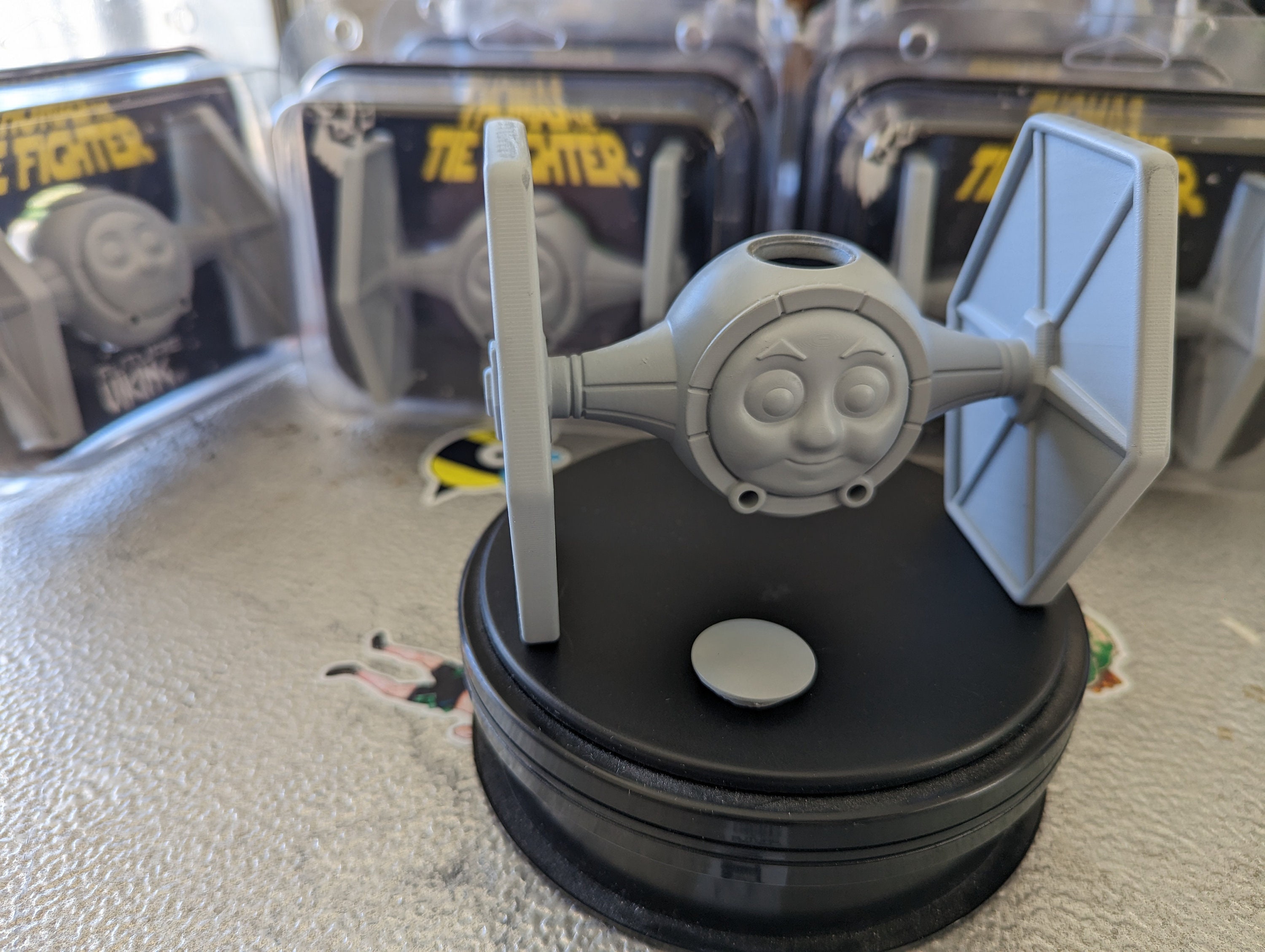 Thomas the Tie Fighter - Etsy