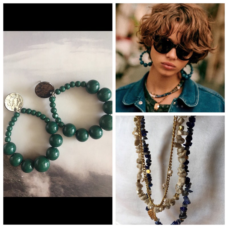 Day Sezane Earrings - Etsy UK