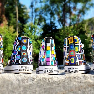 Original Artist Designed Hand Painted Converse: Limited Run - Etsy