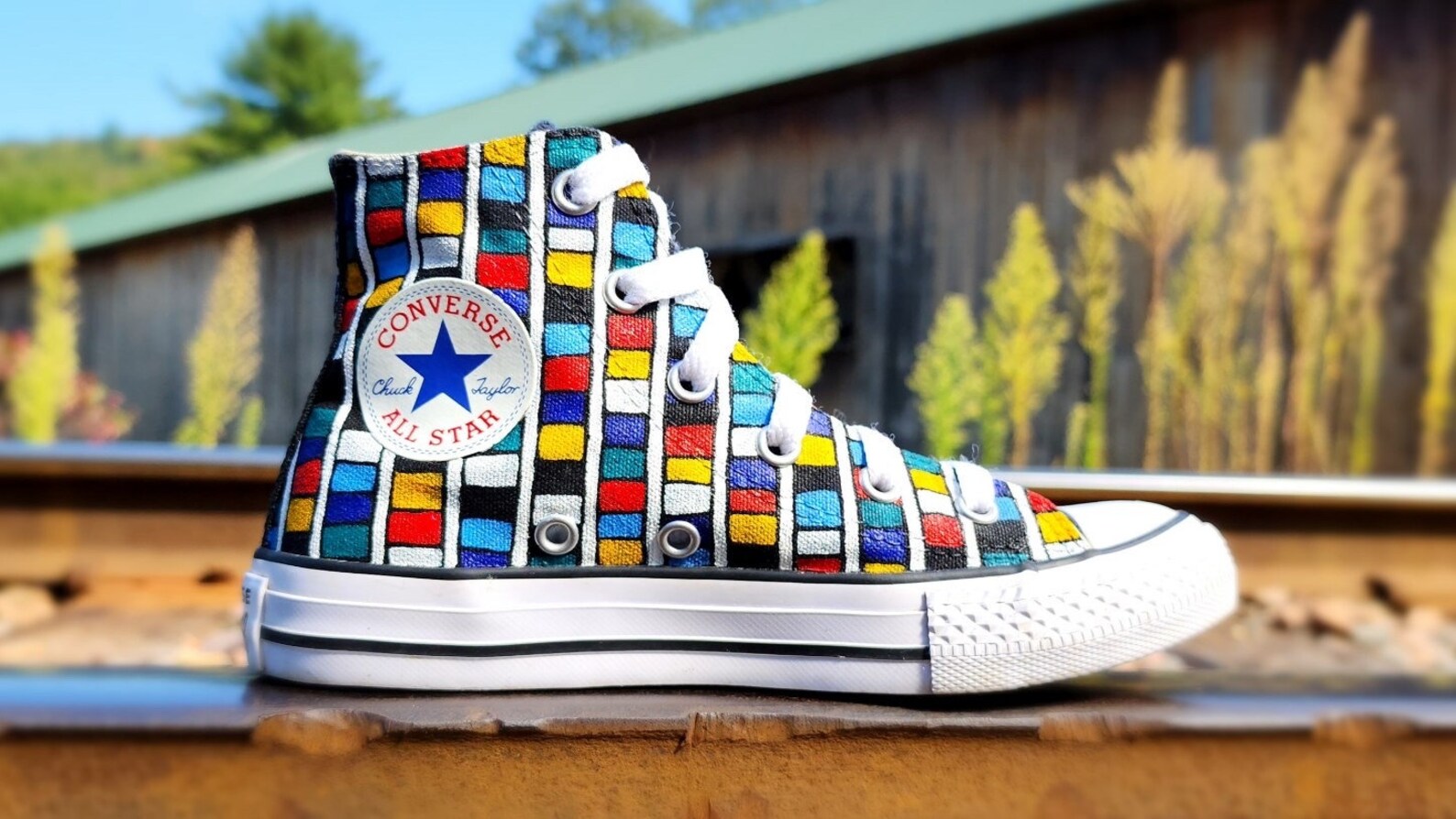 Original Artist Designed Hand Painted Converse: Limited Run - Etsy