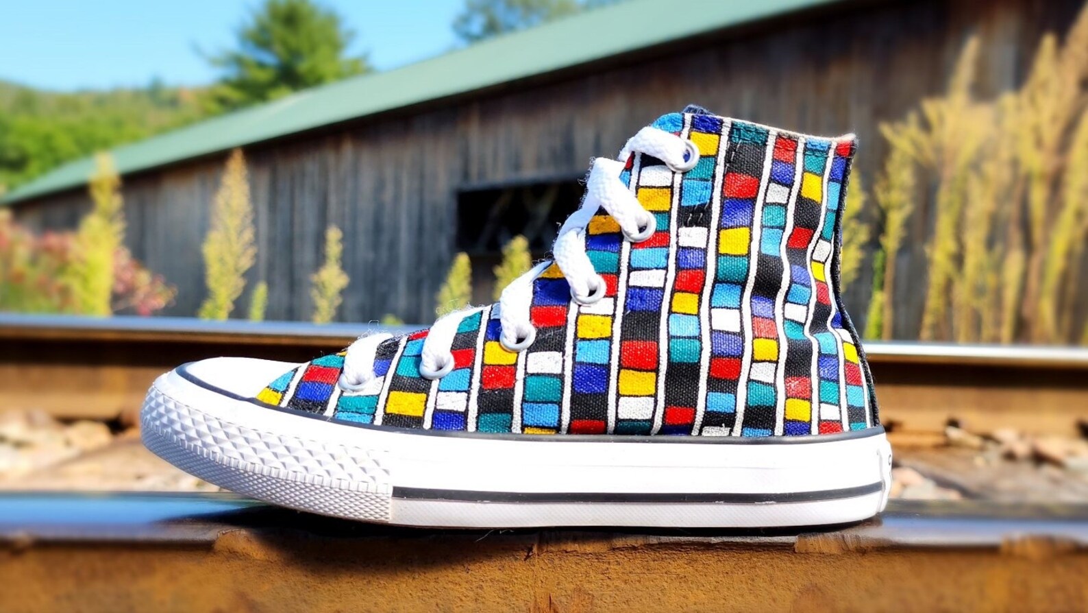 Original Artist Designed Hand Painted Converse: Limited Run - Etsy