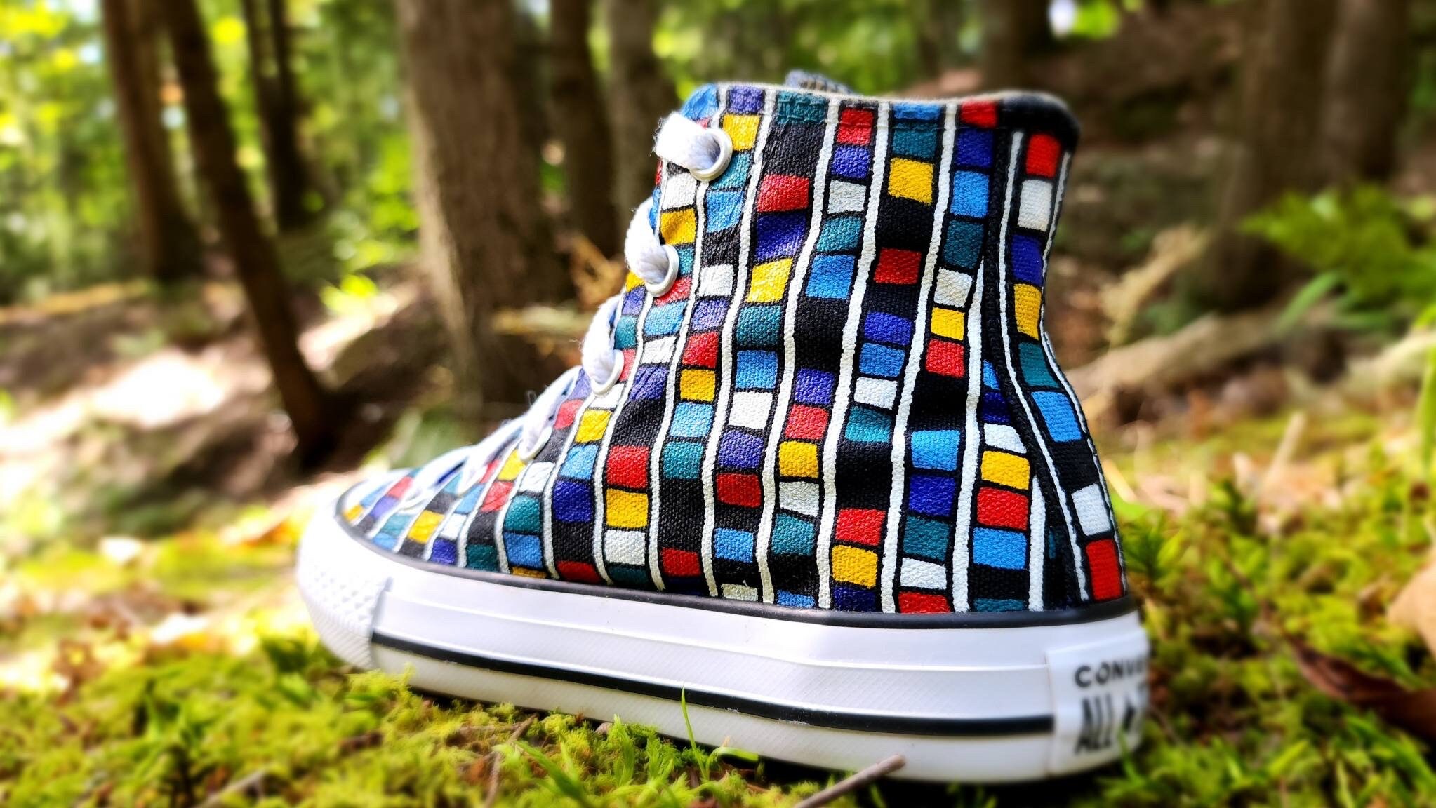 Original Artist Designed Hand Painted Converse: Limited Run - Etsy