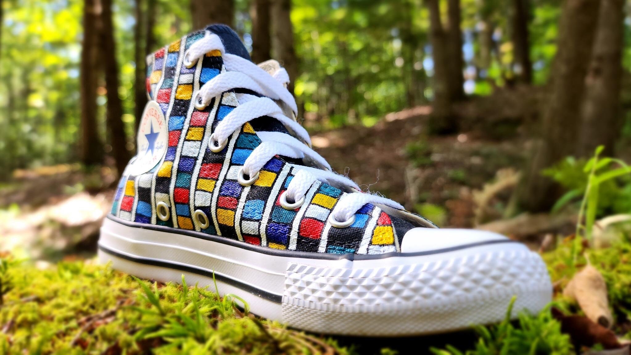 Original Artist Designed Hand Painted Converse: Limited Run - Etsy