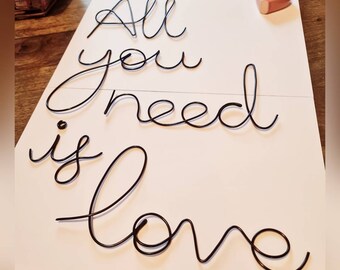 Love Metal Sign | Etsy