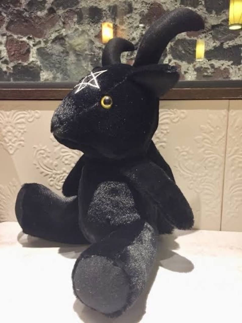 Baphomet Plushie Plush Plush Plusuche Baphomet | Etsy