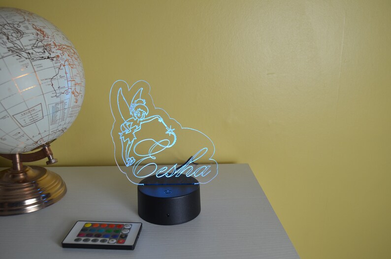 Custom Personalised Led Name Night Light Kids Room Desk Light - Etsy