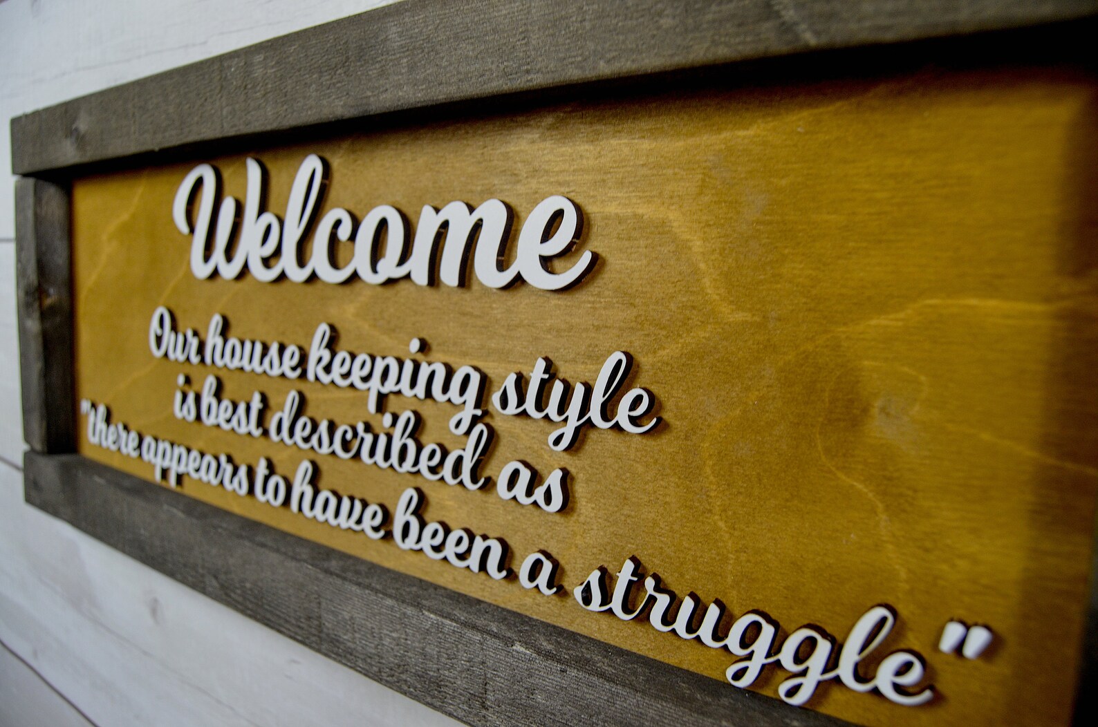 Funny Welcome Sign Front Door Display Sarcastic Plaque Wood - Etsy UK