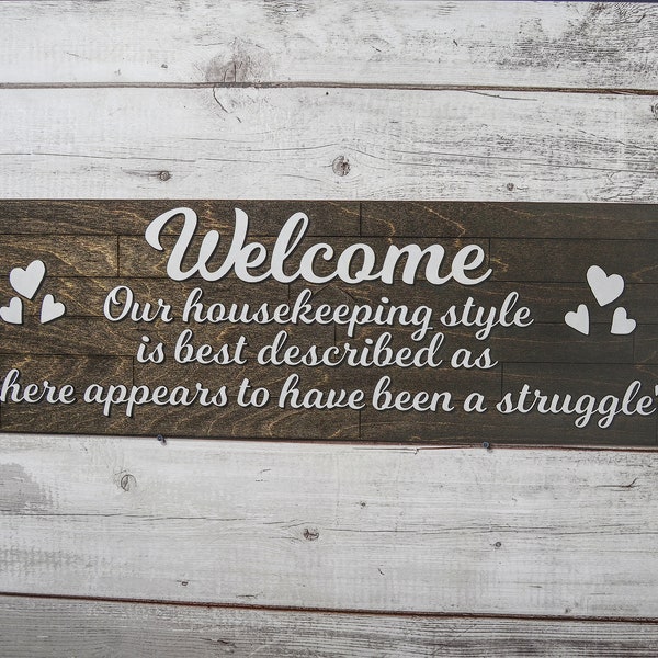 Funny Welcome Sign - Etsy UK