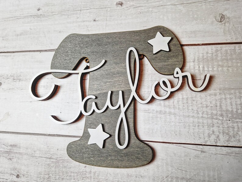 Personalized Letter Name Sign Custom Wall Decor Alphabet - Etsy UK