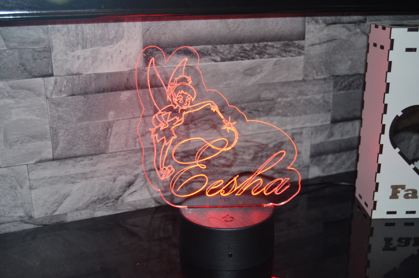 Custom Personalised Led Name Night Light Kids Room Desk Light - Etsy