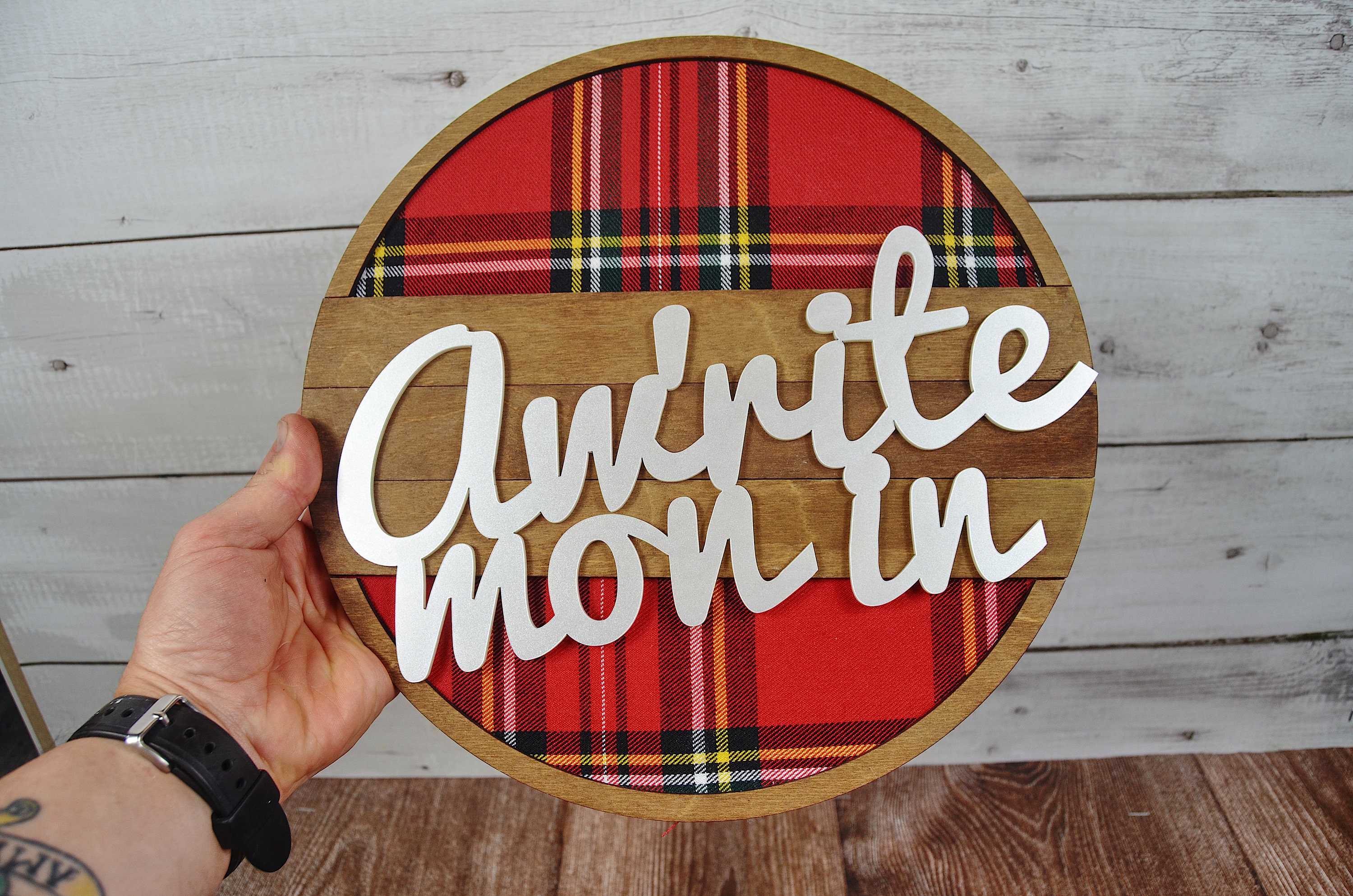 Funny Scottish Welcome Sign Bar sign Sarcastic Plaque Wood | Etsy