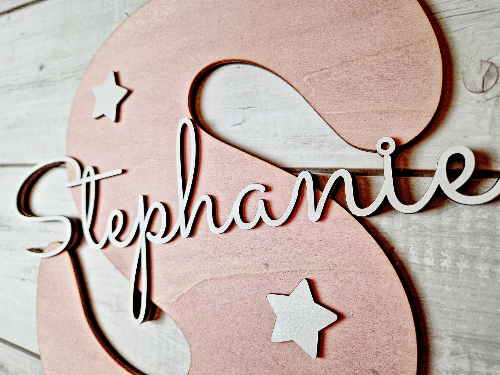 Personalized Letter Name Sign Custom Wall Decor Alphabet - Etsy UK