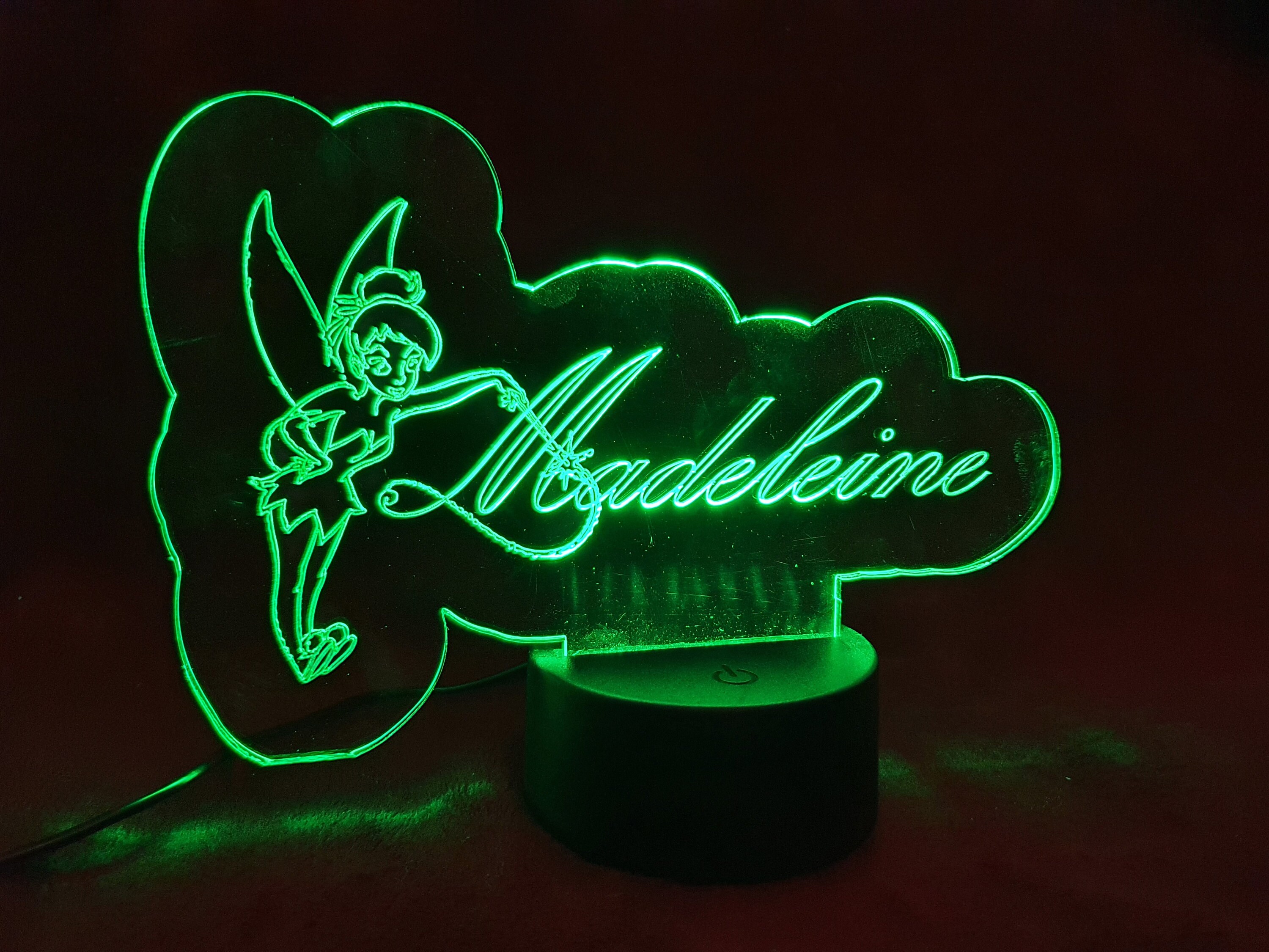 Custom Personalised Led Name Night Light Kids Room Desk Light - Etsy